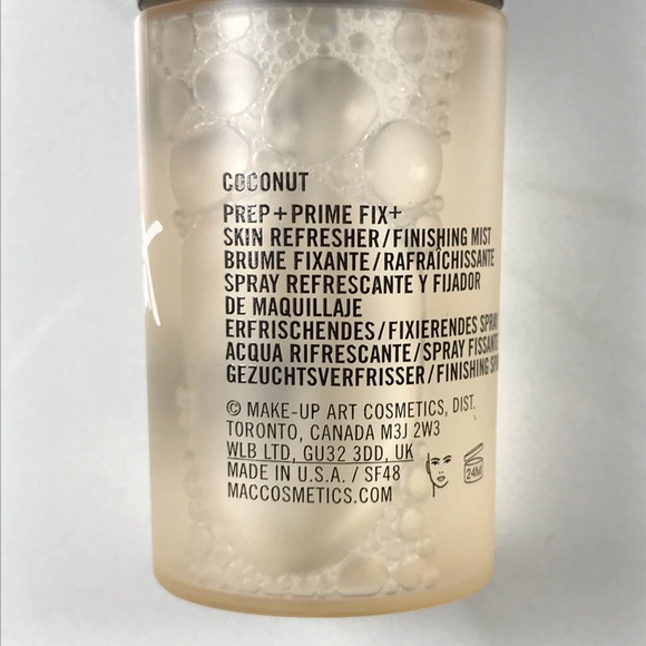 MAC Cosmetics | Makeup | Mac Prep Prime Fix Coconut Mini Spray Setting ...